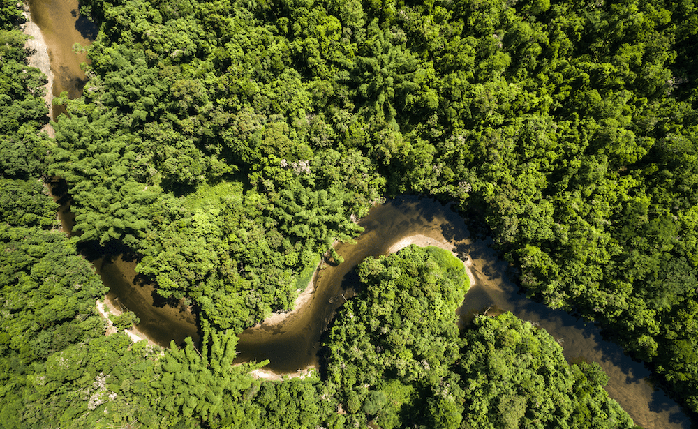 Optical cable is laid in the bed of the Amazon River | In The Field